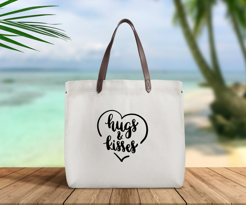 Hugs & Kisses, SVG, Love Quote, Digital Download, Clipart, Cricut Art ...