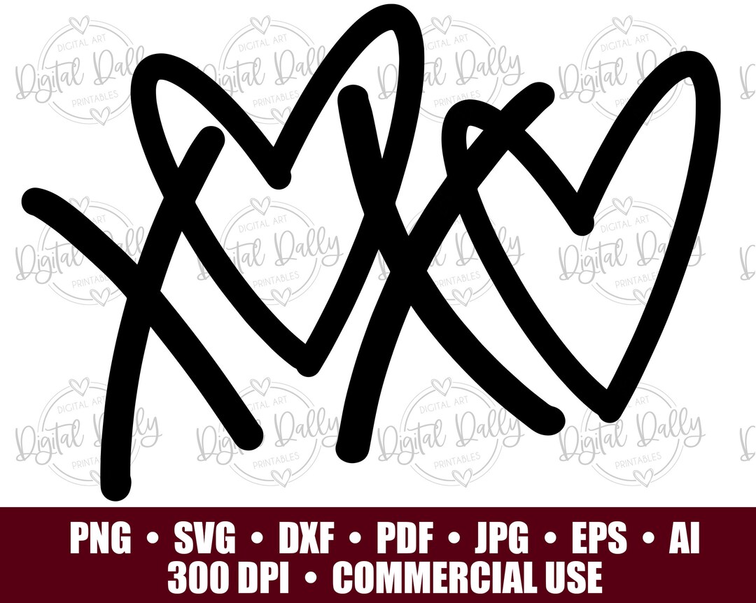 XOXO SVG, Valentine's Day Svg, Love Svg, Svg Files, Cricut and ...