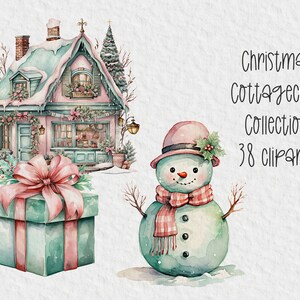Christmas Clipart Bundle, Holiday Clipart, Christmas PNG, Bundle for ...