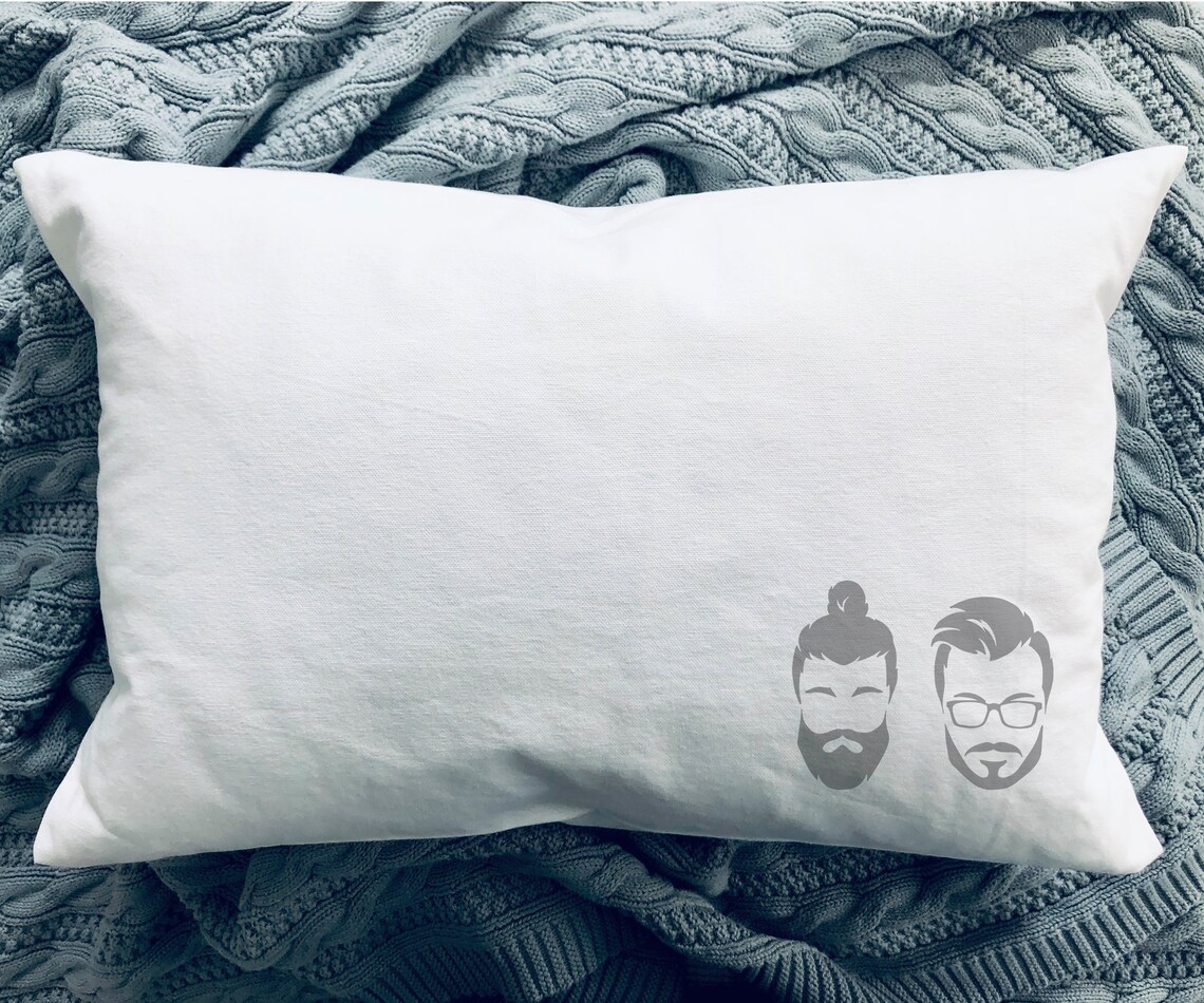 Hipster Man Bundle SVG Man Face Silhouette Art Digital | Etsy