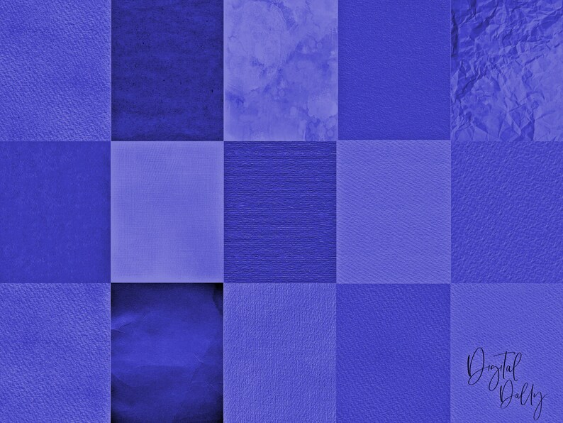 Dark Blue Paper Textures, Midnight Digital Papers (12x18 Inches) - Etsy