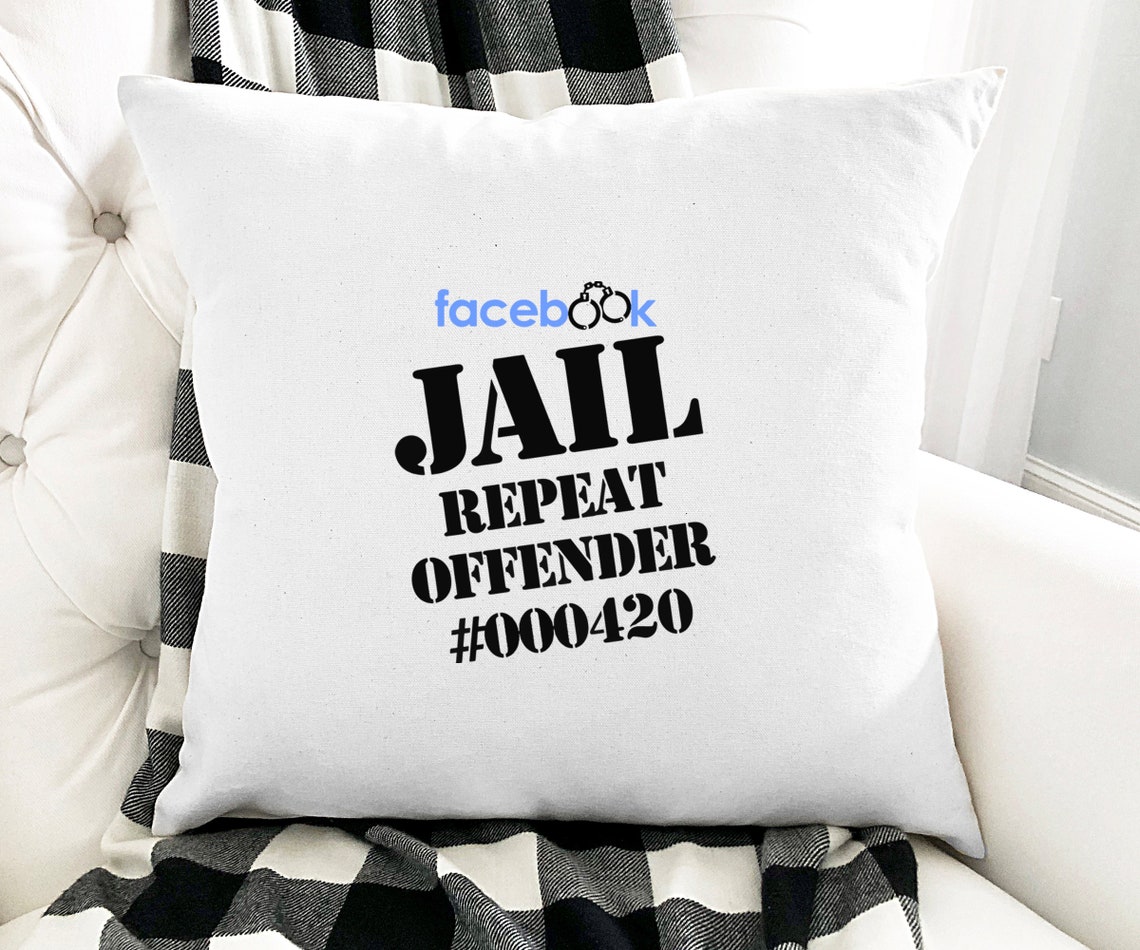 Facebook Jail SVG FB Jail Png Repeat Offender Facebook | Etsy