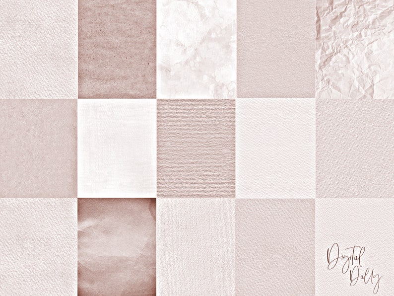 Blush Paper Textures, Digital Papers, Vintage, Light Pink Tones, Color ...