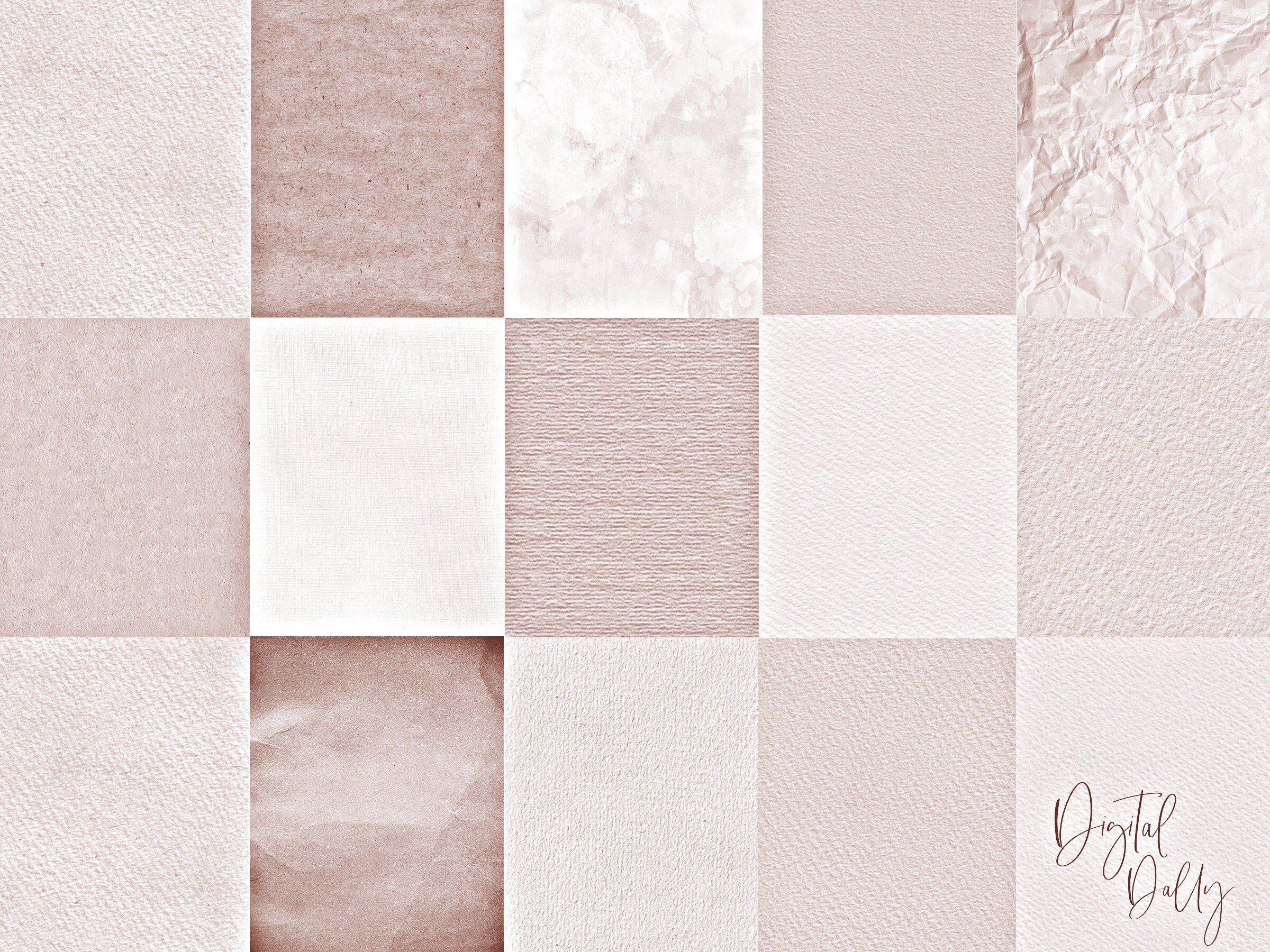 Blush Paper Textures, Digital Papers, Vintage, Light Pink Tones, Color ...