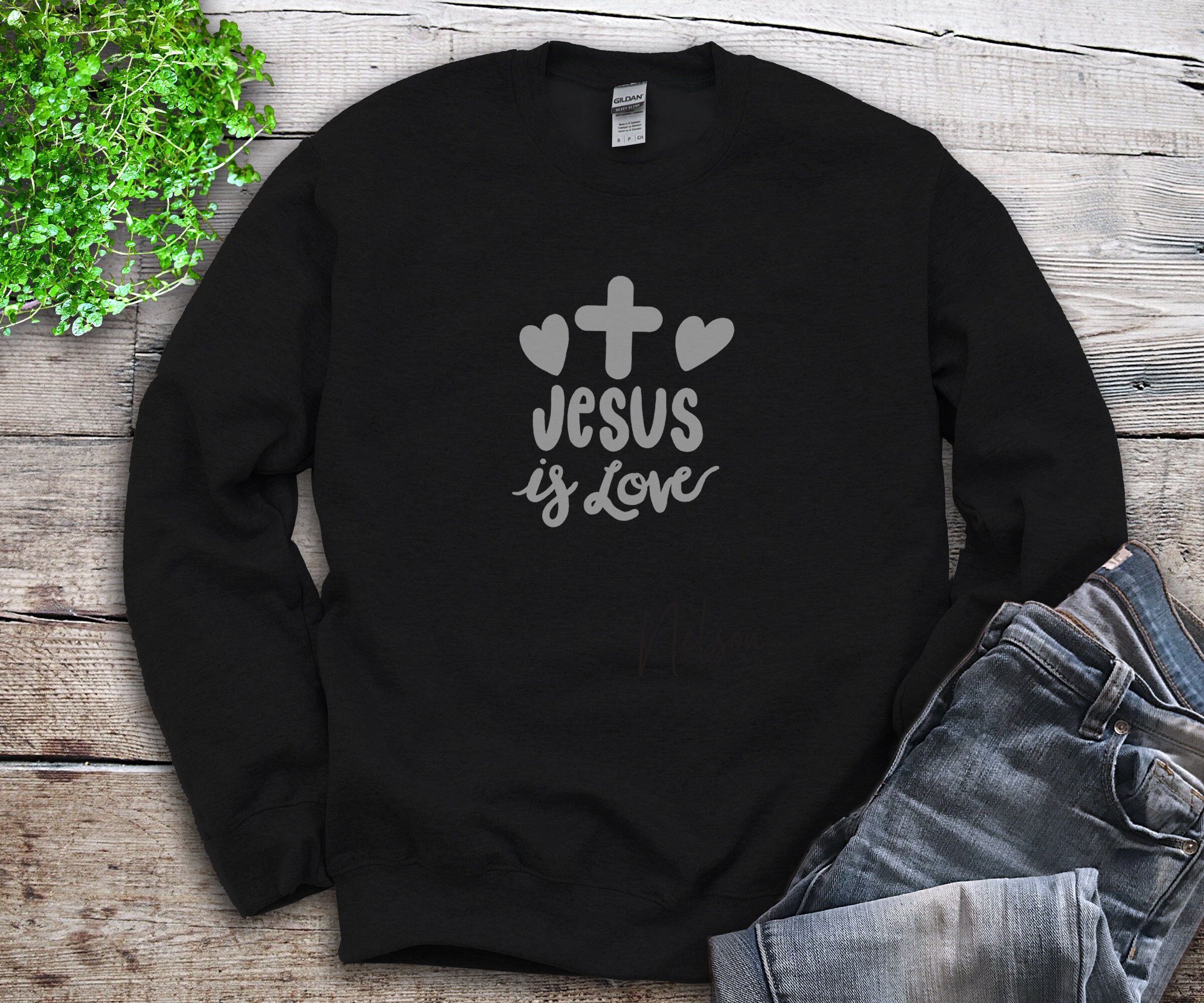 Jesus is Love SVG Bible Verse Inspirational Quote Religious | Etsy