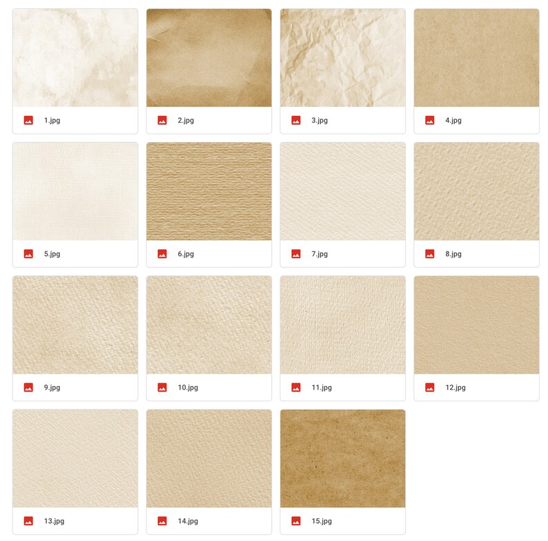 Tan Paper Textures Digital Papers Vintage Beige Sand Color | Etsy