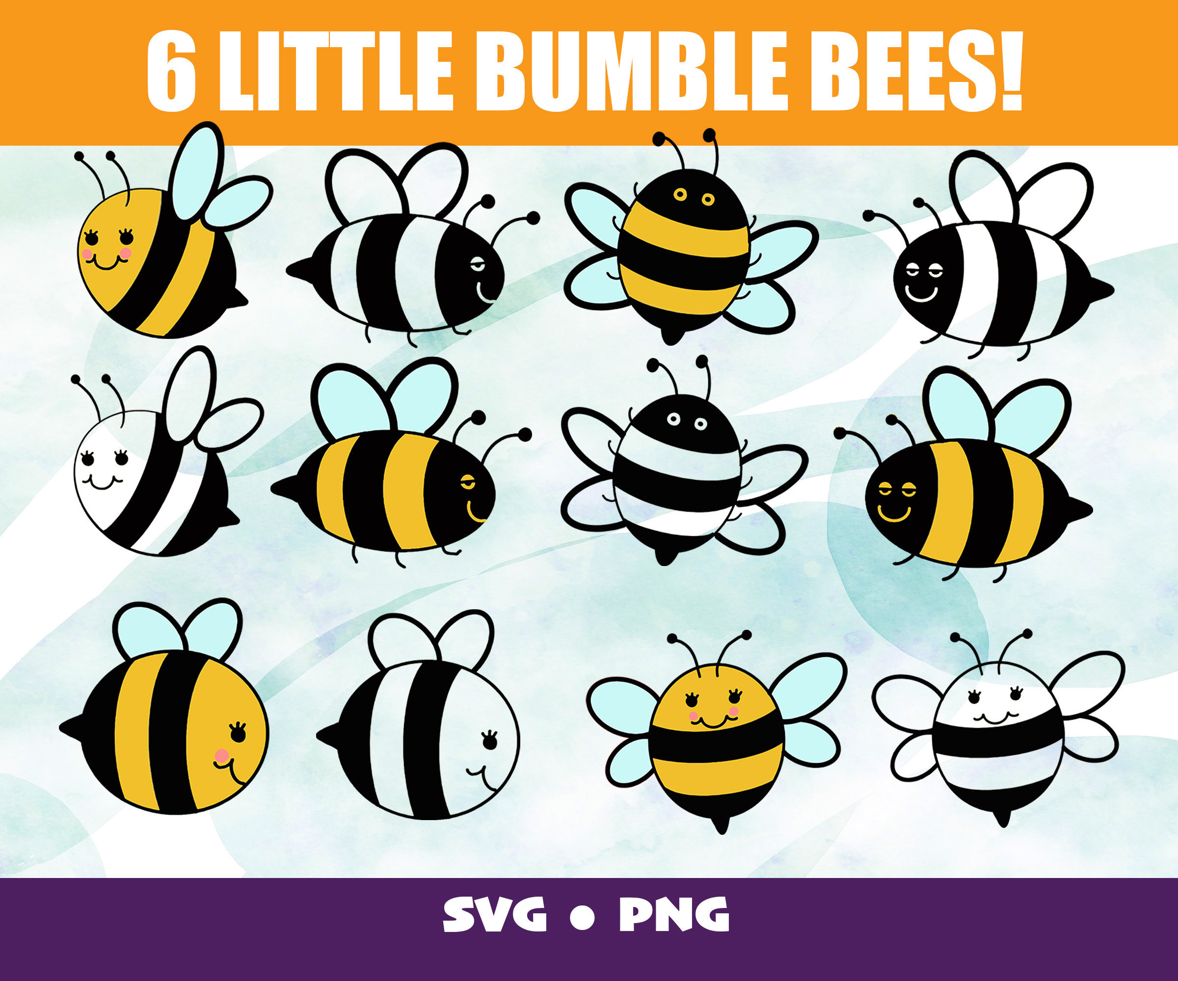 Biene SVG PNG Dateien, Biene, Biene, Honigbiene, für Schneidemaschinen ...
