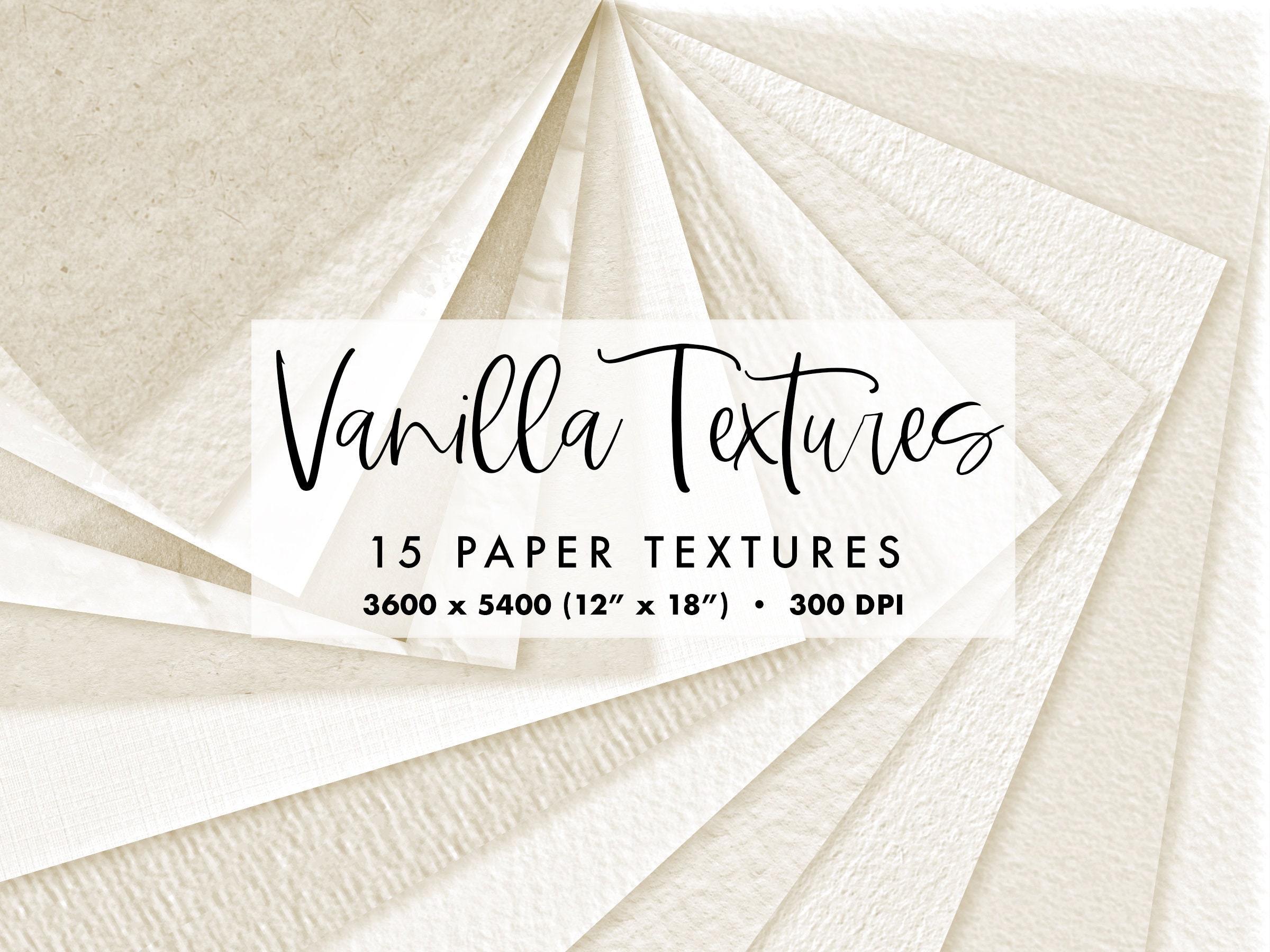 Cream Paper Textures Vintage Paper Watercolor Paper Wedding - Etsy