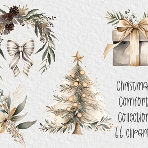 Christmas Clipart Bundle, Holiday Clipart, Christmas PNG, Bundle for ...