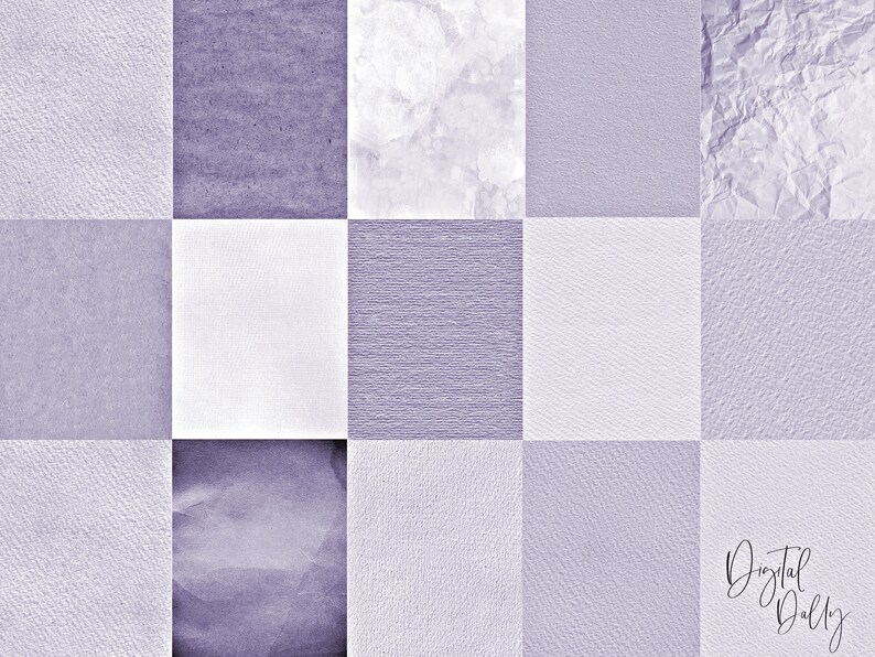Lavender Paper Textures Digital Paper Vintage Purple - Etsy