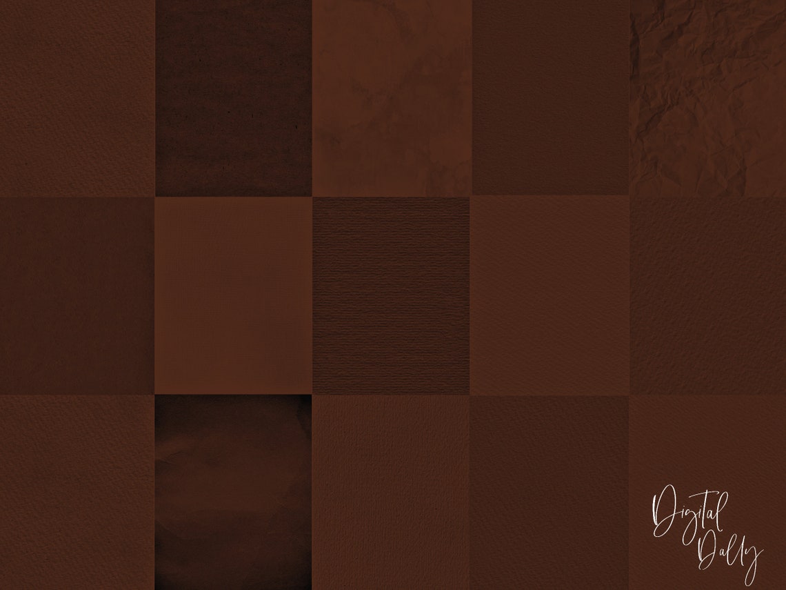 Brown Paper Textures Digital Papers Vintage Sienna - Etsy