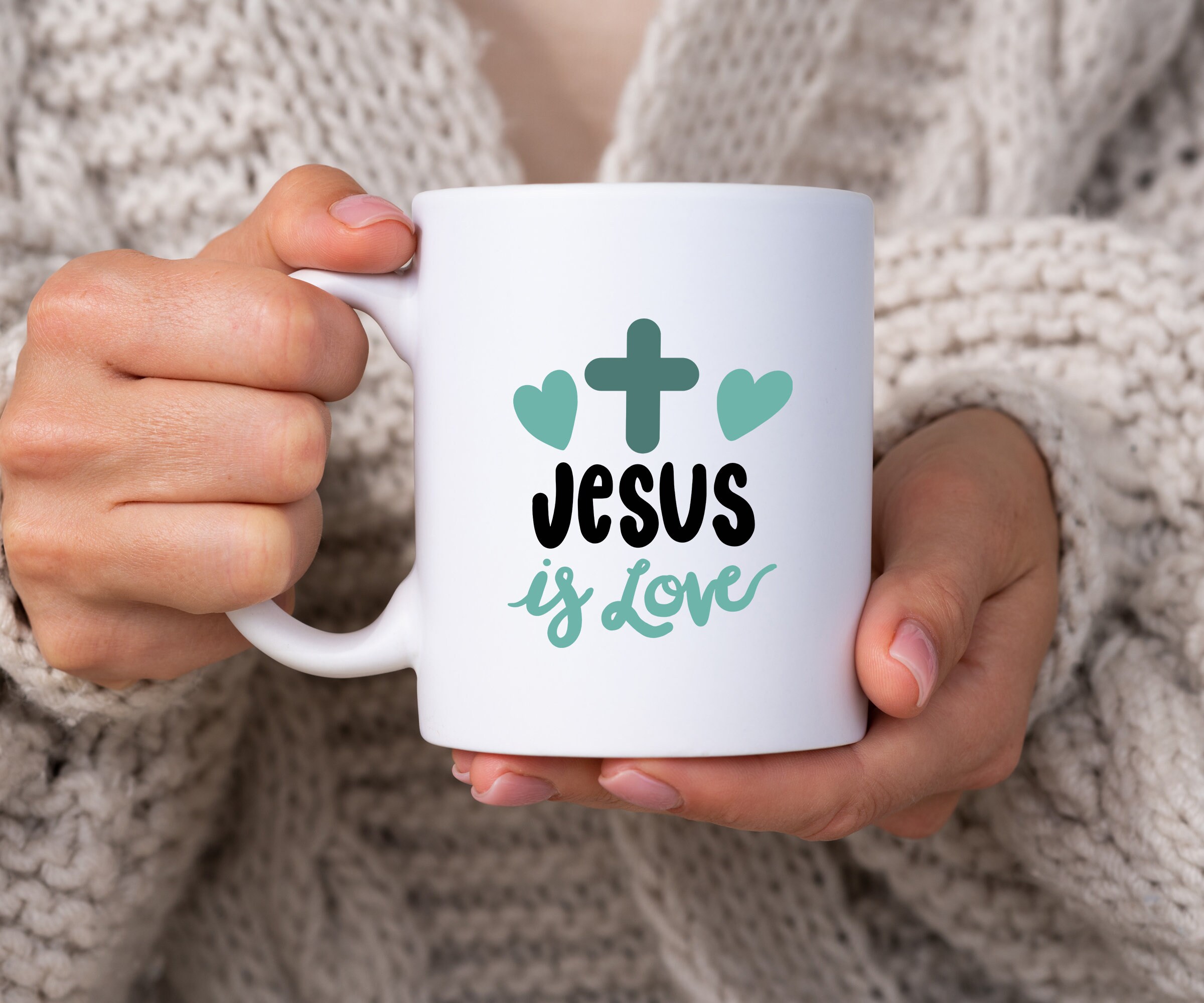 Jesus is Love SVG Bible Verse Inspirational Quote Religious | Etsy