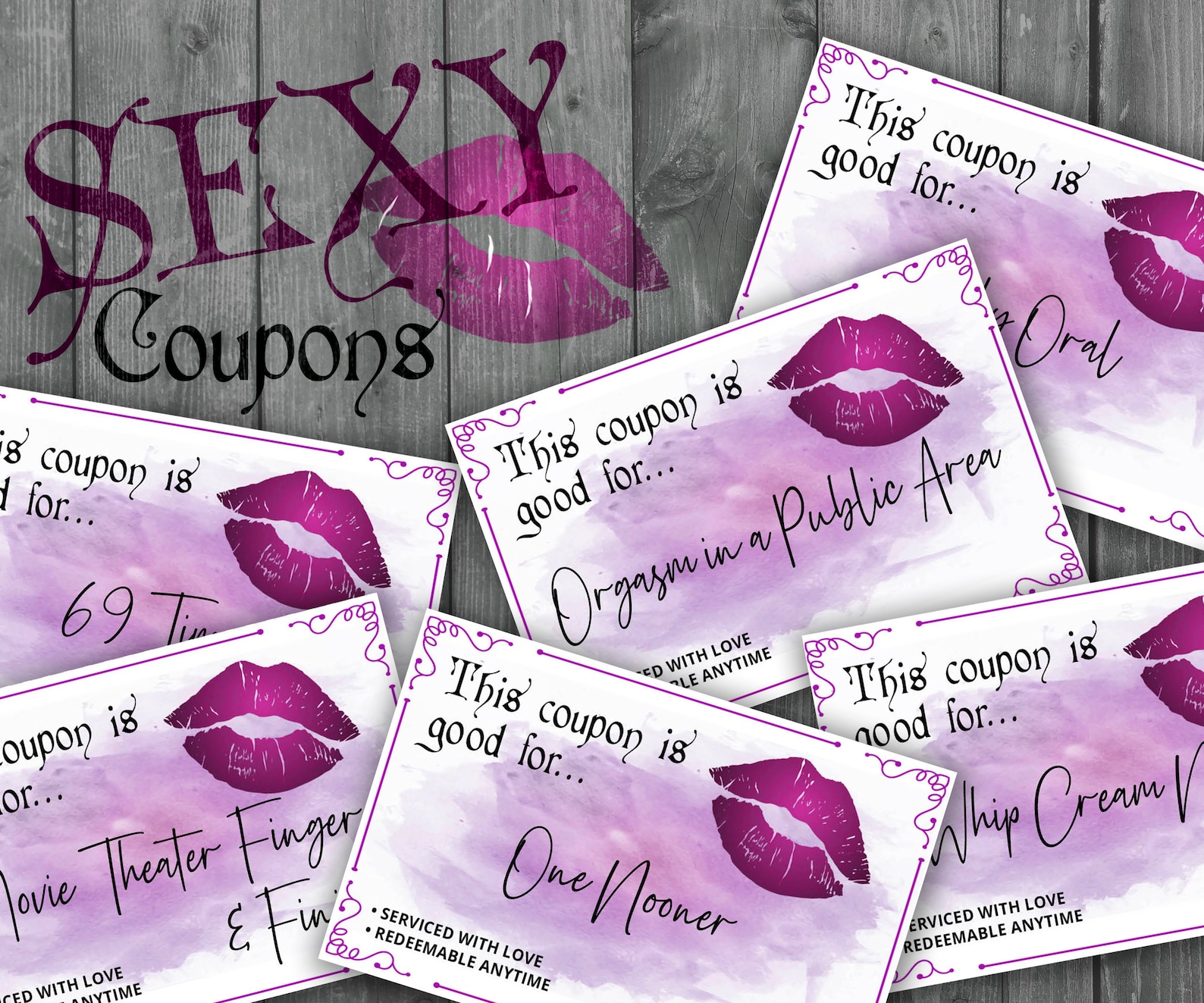 SEXY Coupon Book Naughty Coupons Sex Coupons Adult Games - Etsy