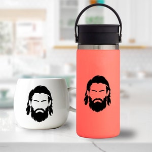 Hipster Man Bundle, SVG, Man Face Silhouette Art, Digital Download ...