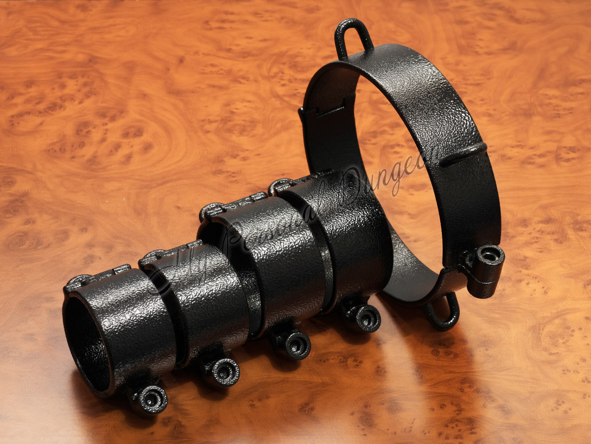BDSM Heavy Steel Shackles (1.6" Wide). Metal Restraints. Custom Dungeon ...
