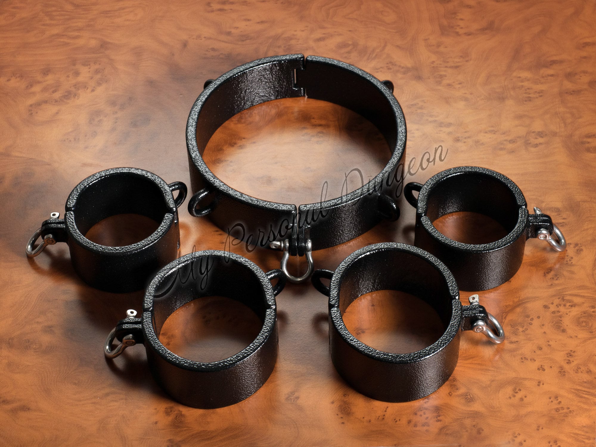 Very Heavy Set of 5 Steel Shackles irons for BDSM Play. - Etsy UK