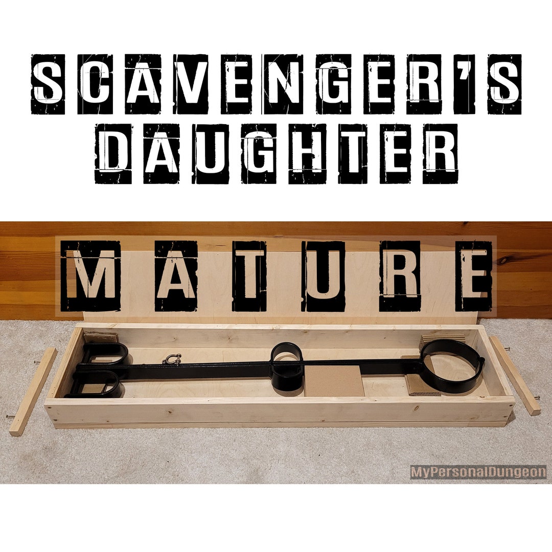 Self-bondage Scavenger's Daughter Straight Metal Bondage. Skevington's ...