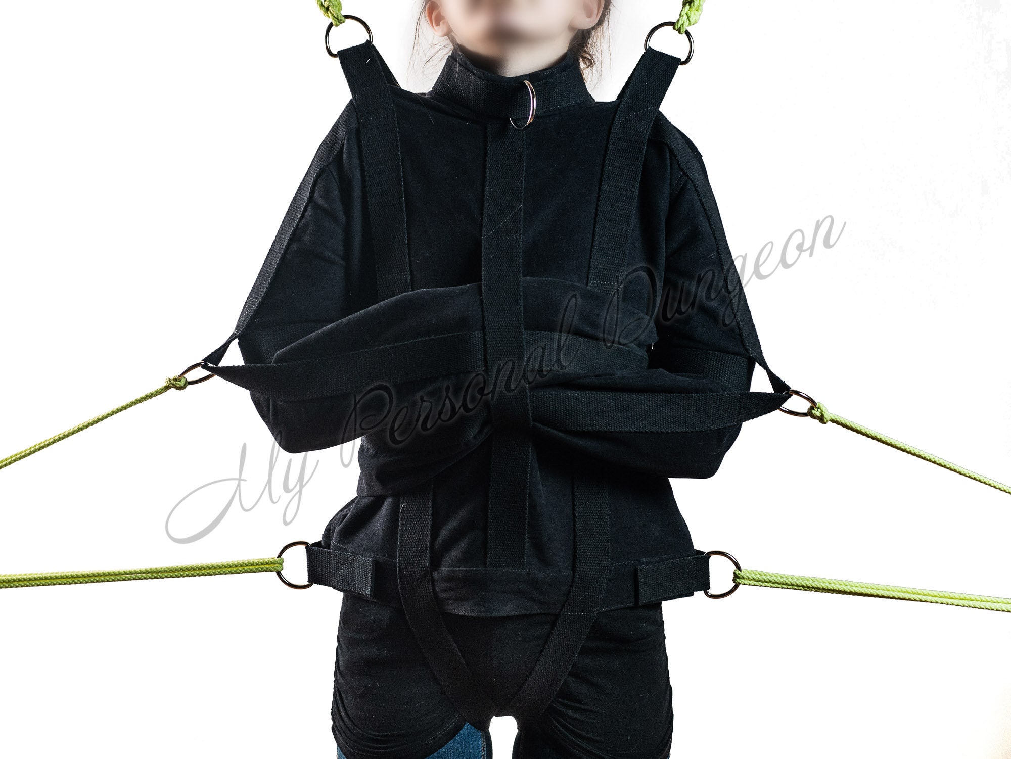 Schwere Zwangsjacke für BDSM Spiele mit robusten Schnallen. - Etsy.de