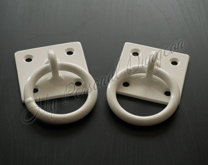 Wall-mounted Rings for BDSM Play - Set of 2. Custom Dungeon Equipment ...