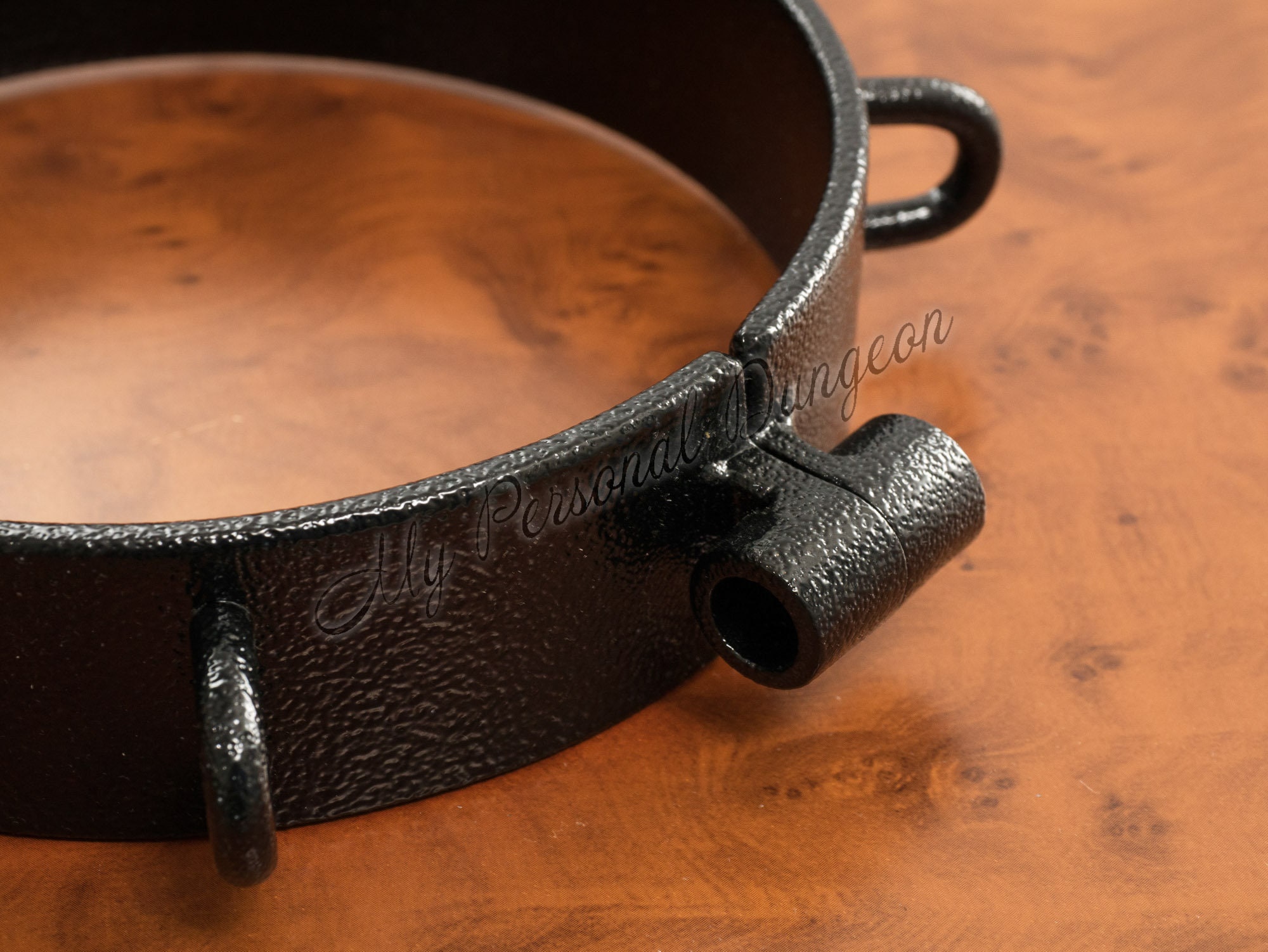 BDSM Heavy Steel Shackles (1.6" Wide). Metal Restraints. Custom Dungeon ...