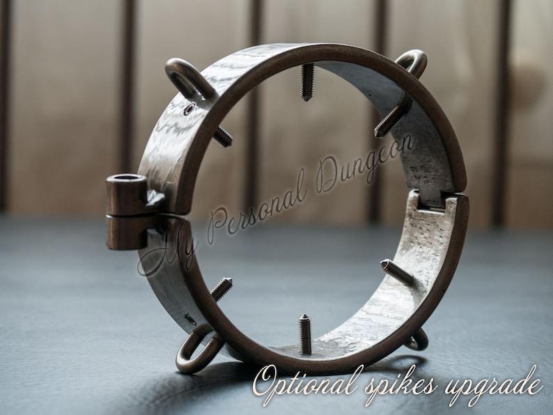Very Heavy Set of 5 Steel Shackles (irons) for BDSM Play. Metal ...