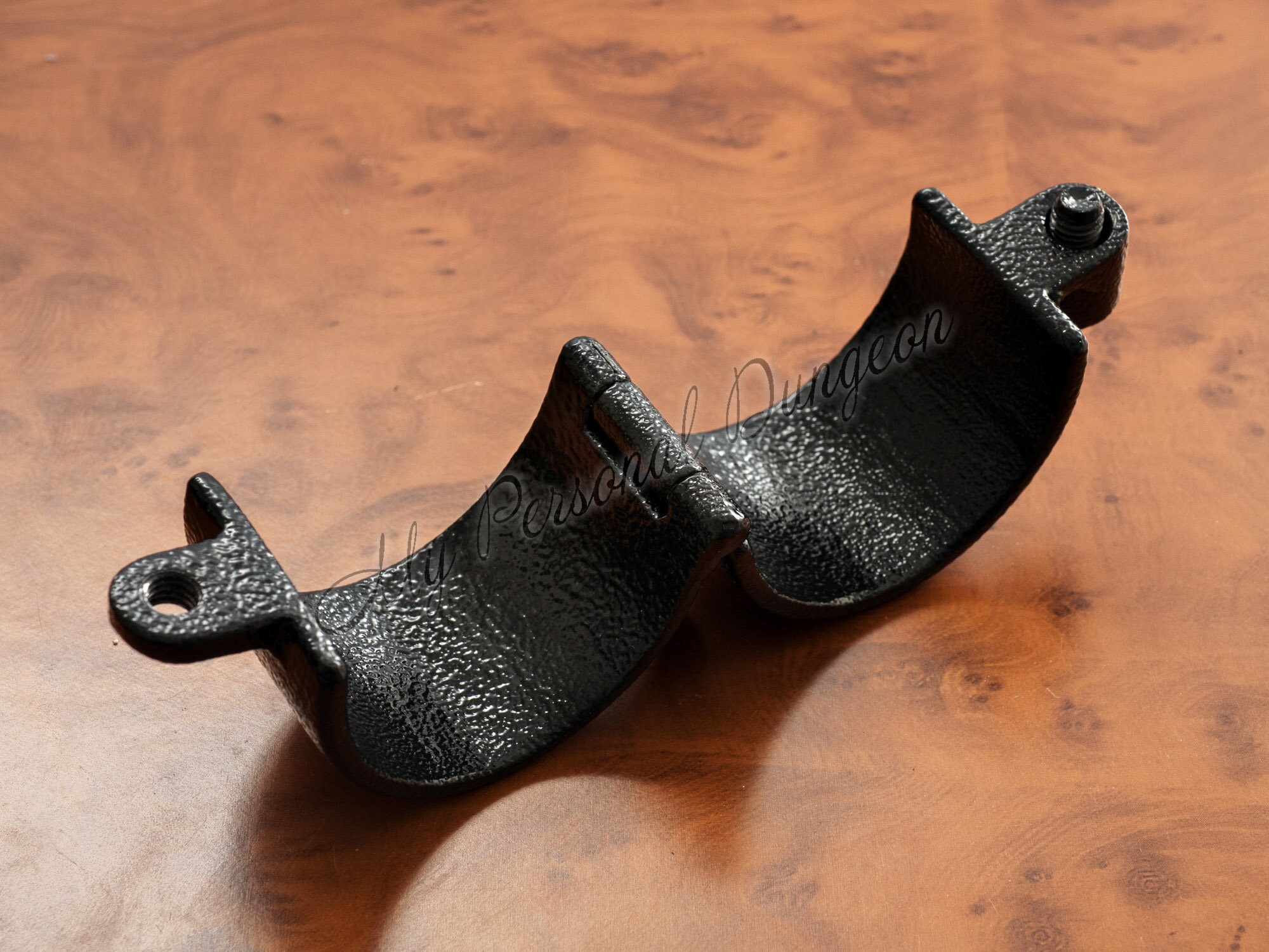 BDSM Heavy Steel Shackles (1.6" Wide). Metal Restraints. Custom Dungeon ...