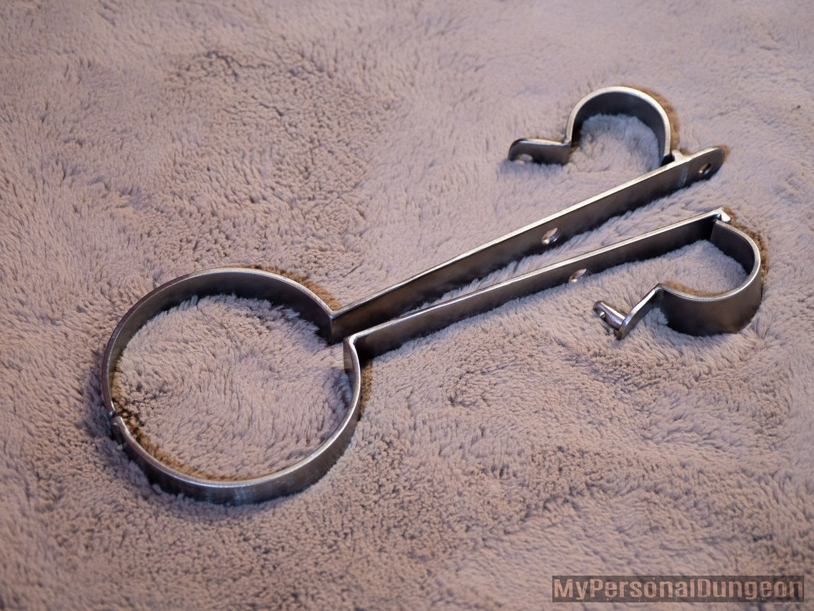 Fiddle, Pillory, Cangue, Rigid Steel Restraint for Neck and Wrists ...