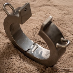 Ultra Heavy Punishing Steel Shackles for Neck, Wrists & Ankles. Custom ...