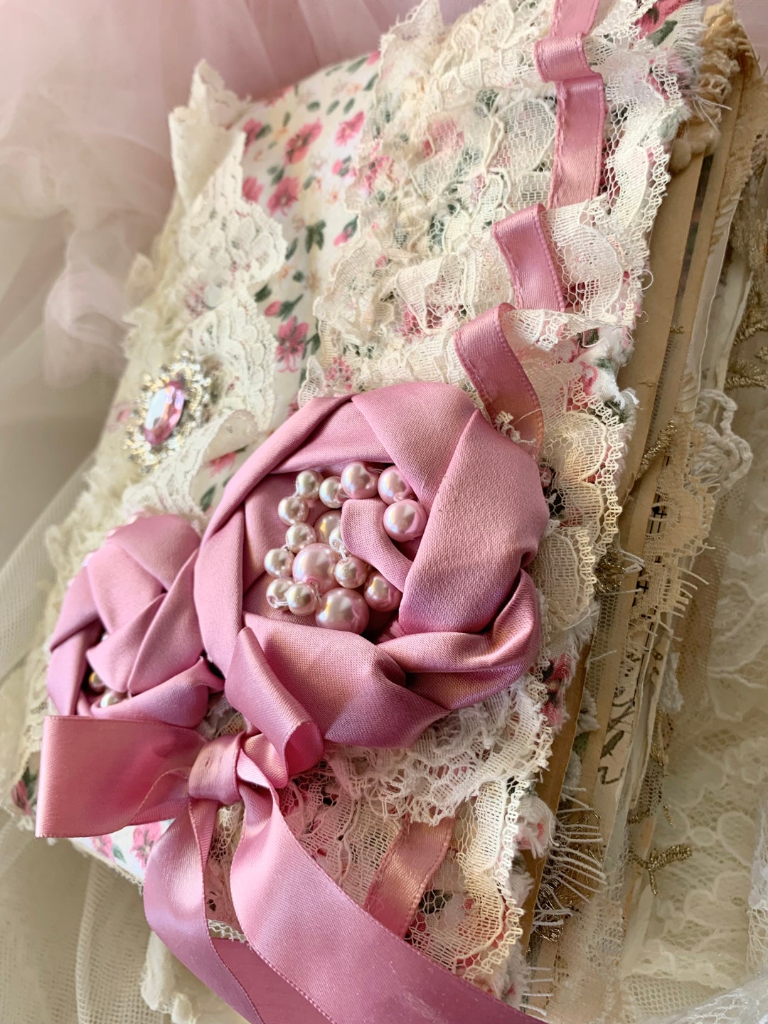 Junk Journal Handmade Vintage Shabby Chic Journal Journals for Sale - Etsy