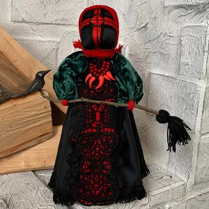 Baba Yaga Motanka Doll Kitchen Witch Doll Handmade Lalka Motanka Ooak ...