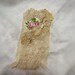 Antique Lace Snippet Cluster Pink Roses Tags Journal Clusters Shabby ...