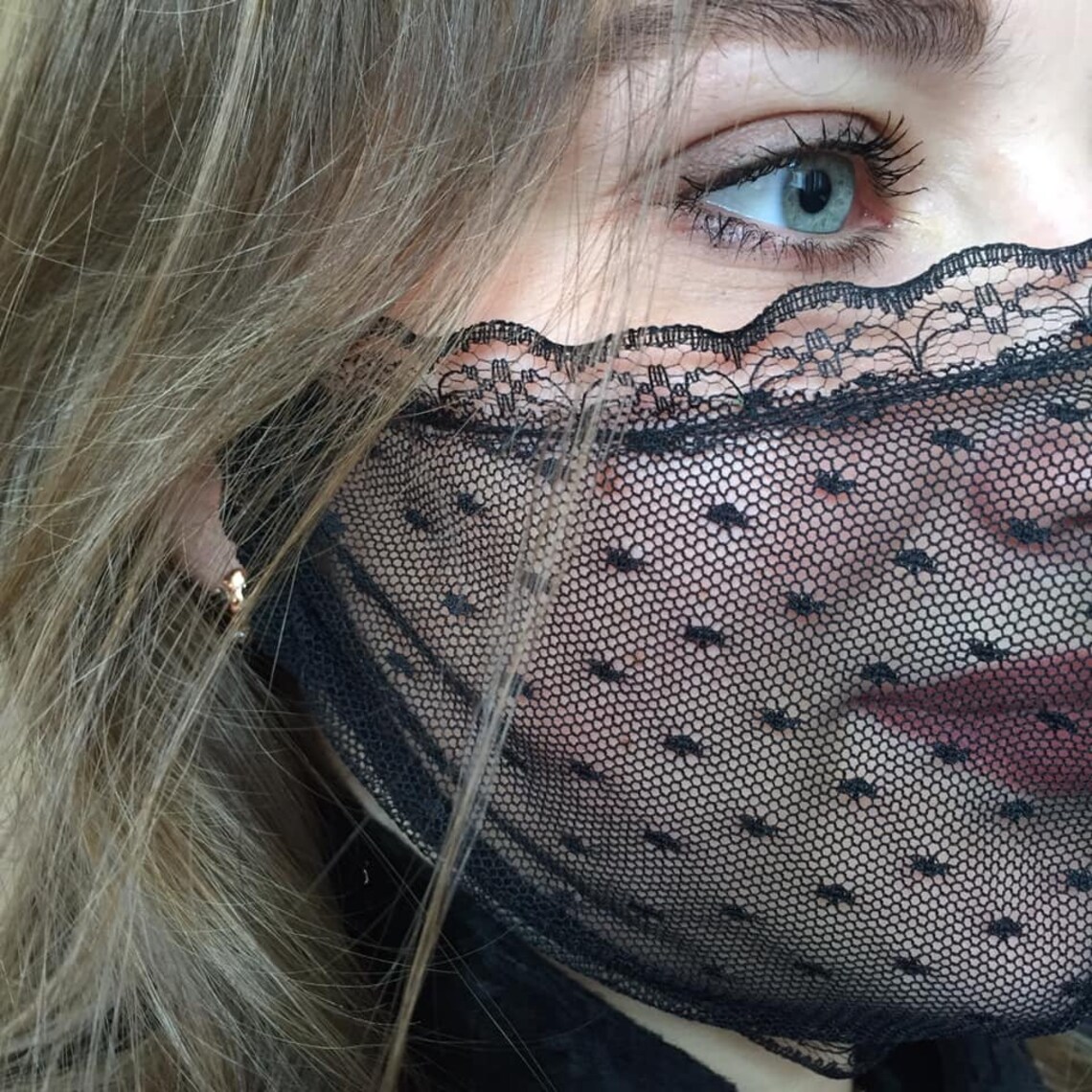 Sexy Face Mask Mesh Mask Glamorous Face Mask - Etsy