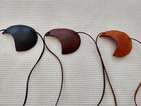 Curved Concave Partial Leather Eye Patch for Archery - Etsy UK