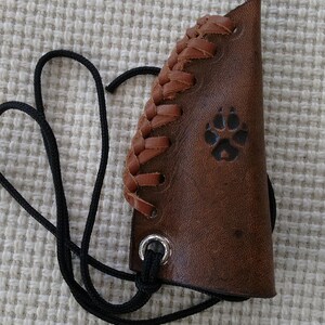 Hand Made Archery Leather String Keeper for Longbow / Horsebow / LARP ...