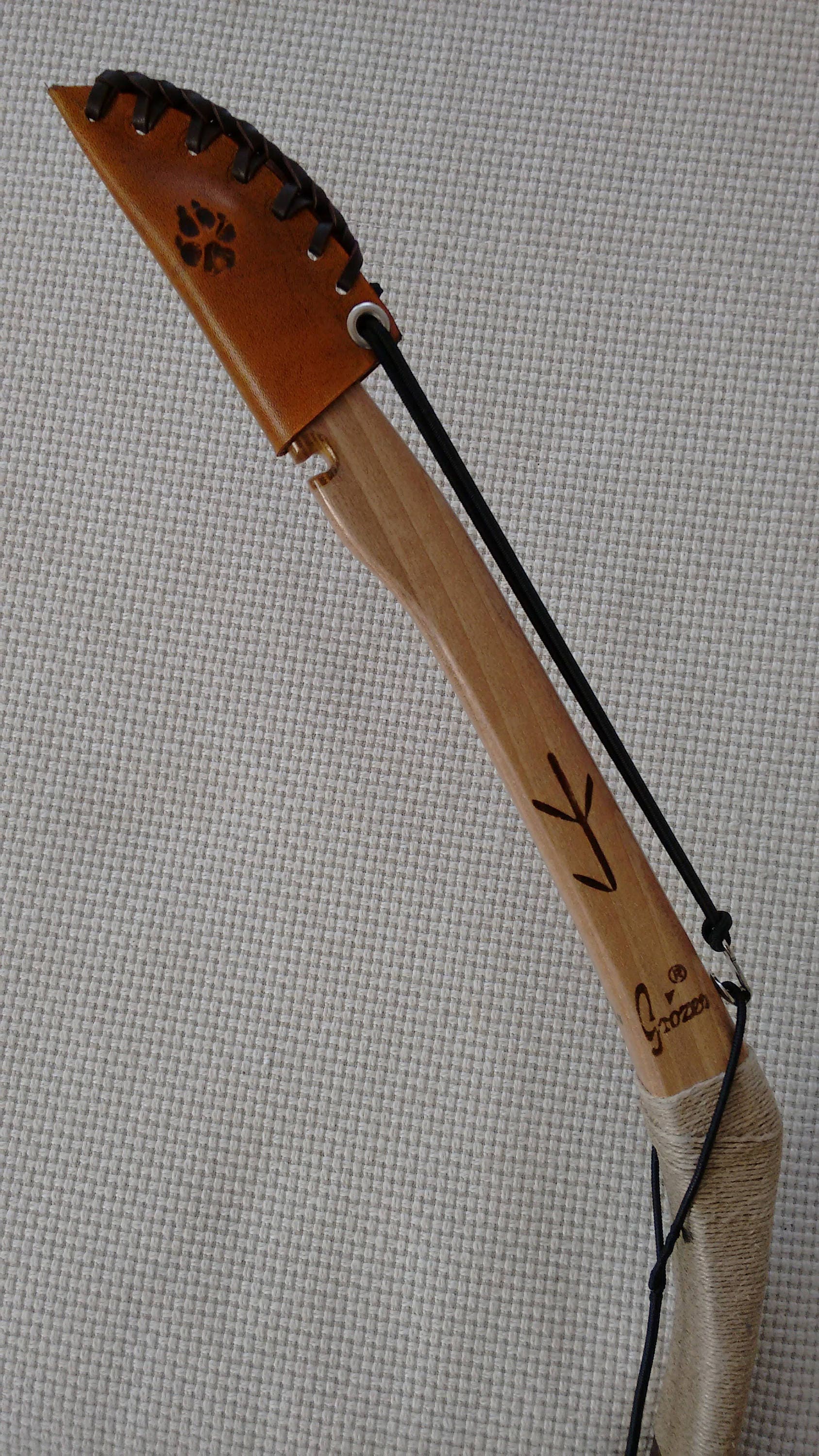 Hand Made Archery Leather String Keeper for Longbow / Horsebow - Etsy UK