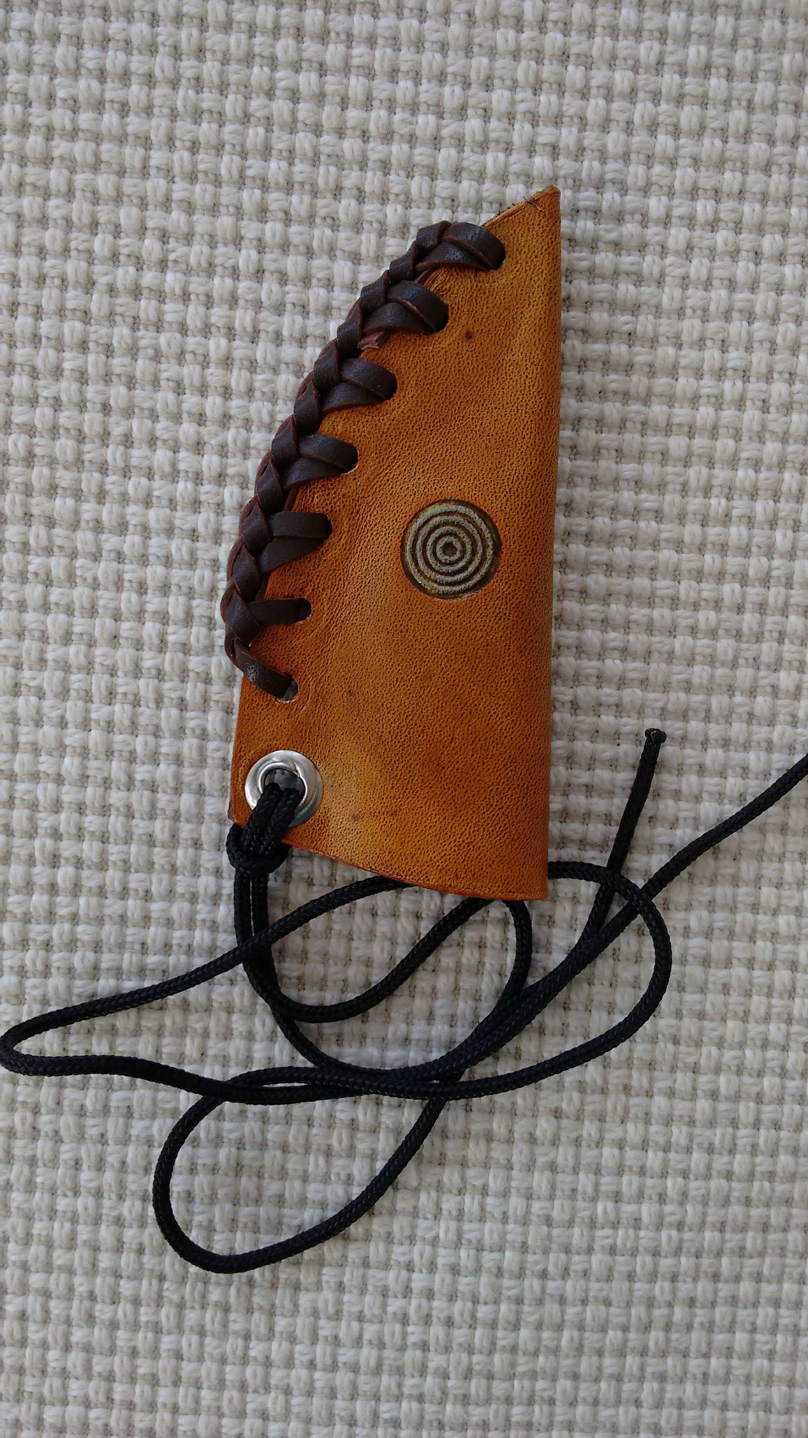 Hand Made Archery Leather String Keeper for Longbow / Horsebow / LARP ...