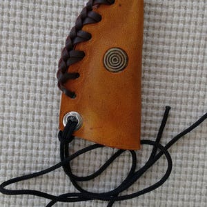 Hand Made Archery Leather String Keeper for Longbow / Horsebow / LARP ...