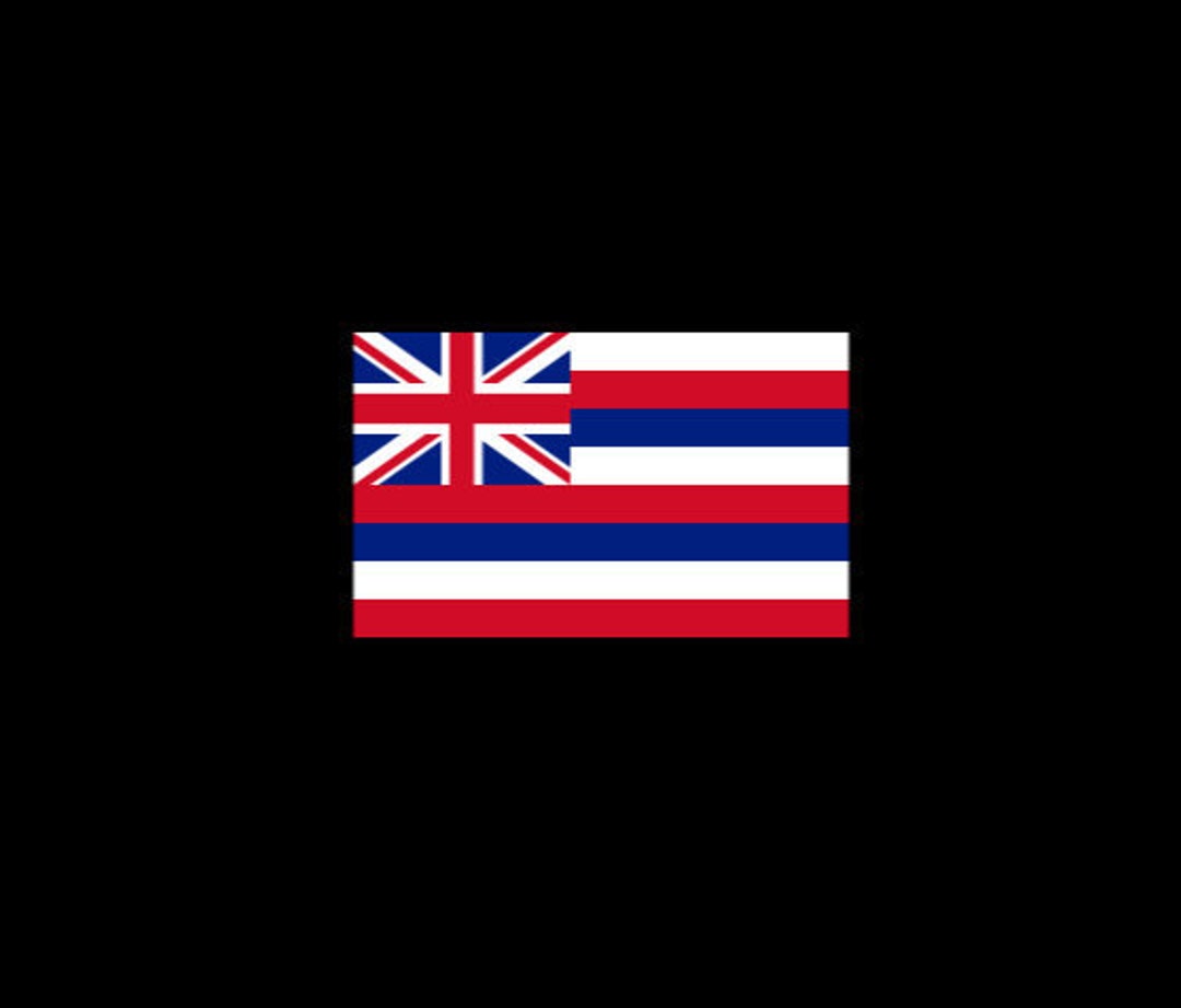 Hawaii State Flag Decal - Etsy