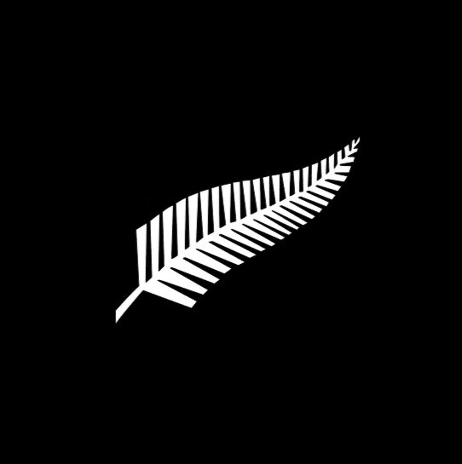 Aotearoa Silver Fern Vinyl Decal - Etsy