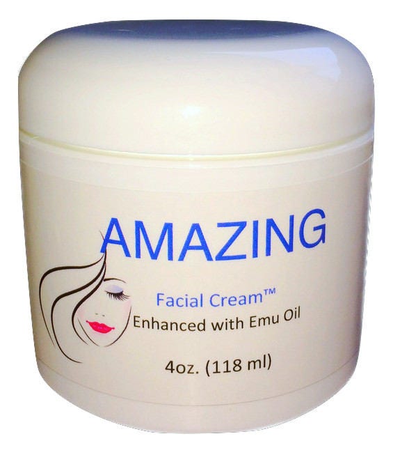 Emu Oil Amazing Facial Cream 4 Fl. Oz. - Etsy