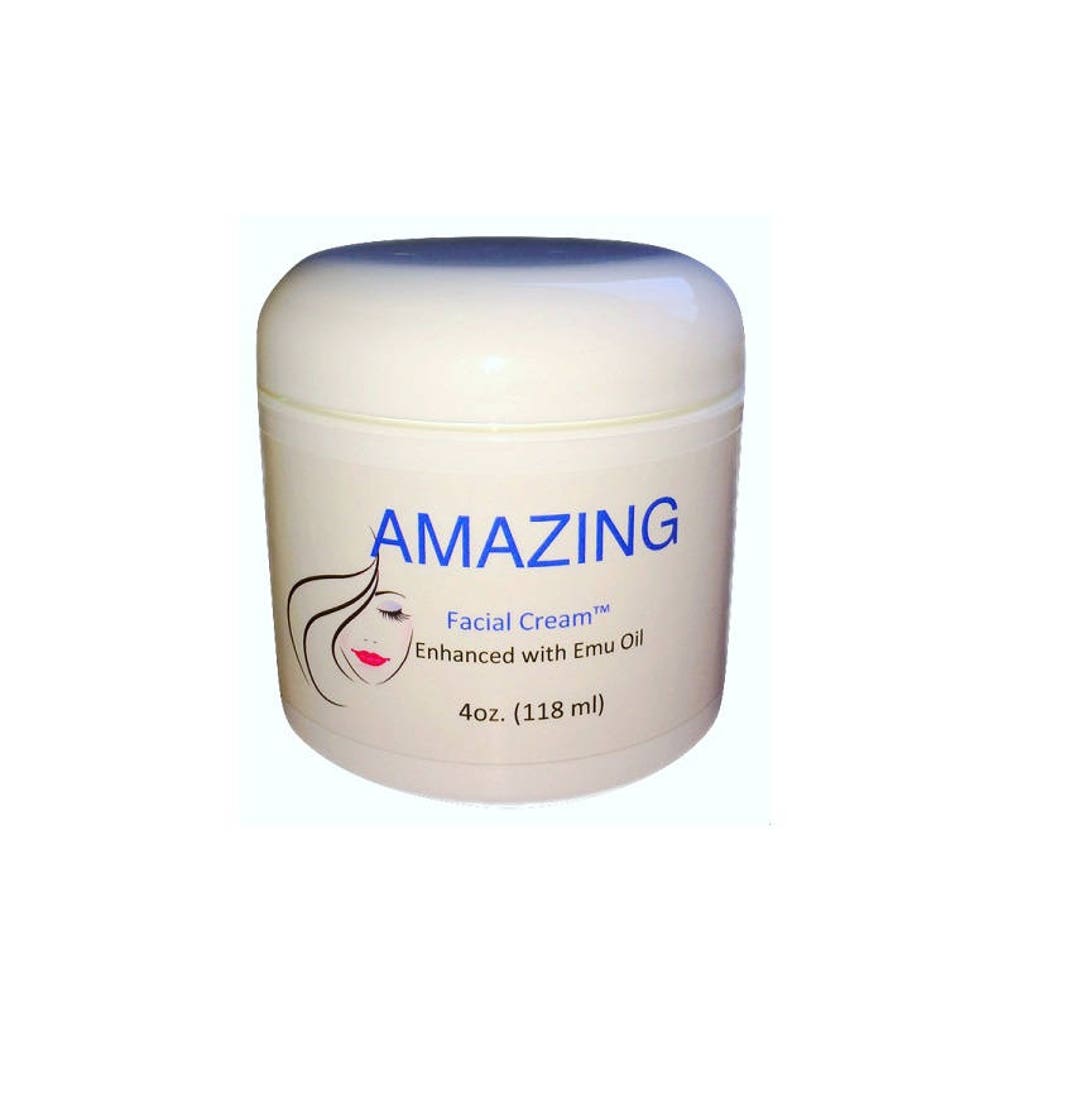 Emu Oil Amazing Facial Cream 4 Fl. Oz. - Etsy