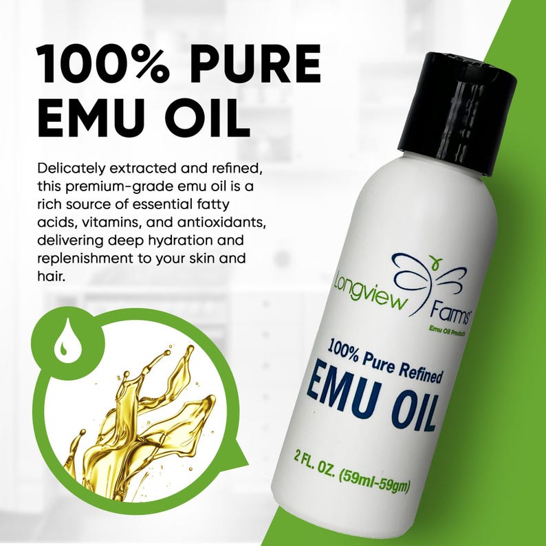 Pure Emu Oil - Etsy