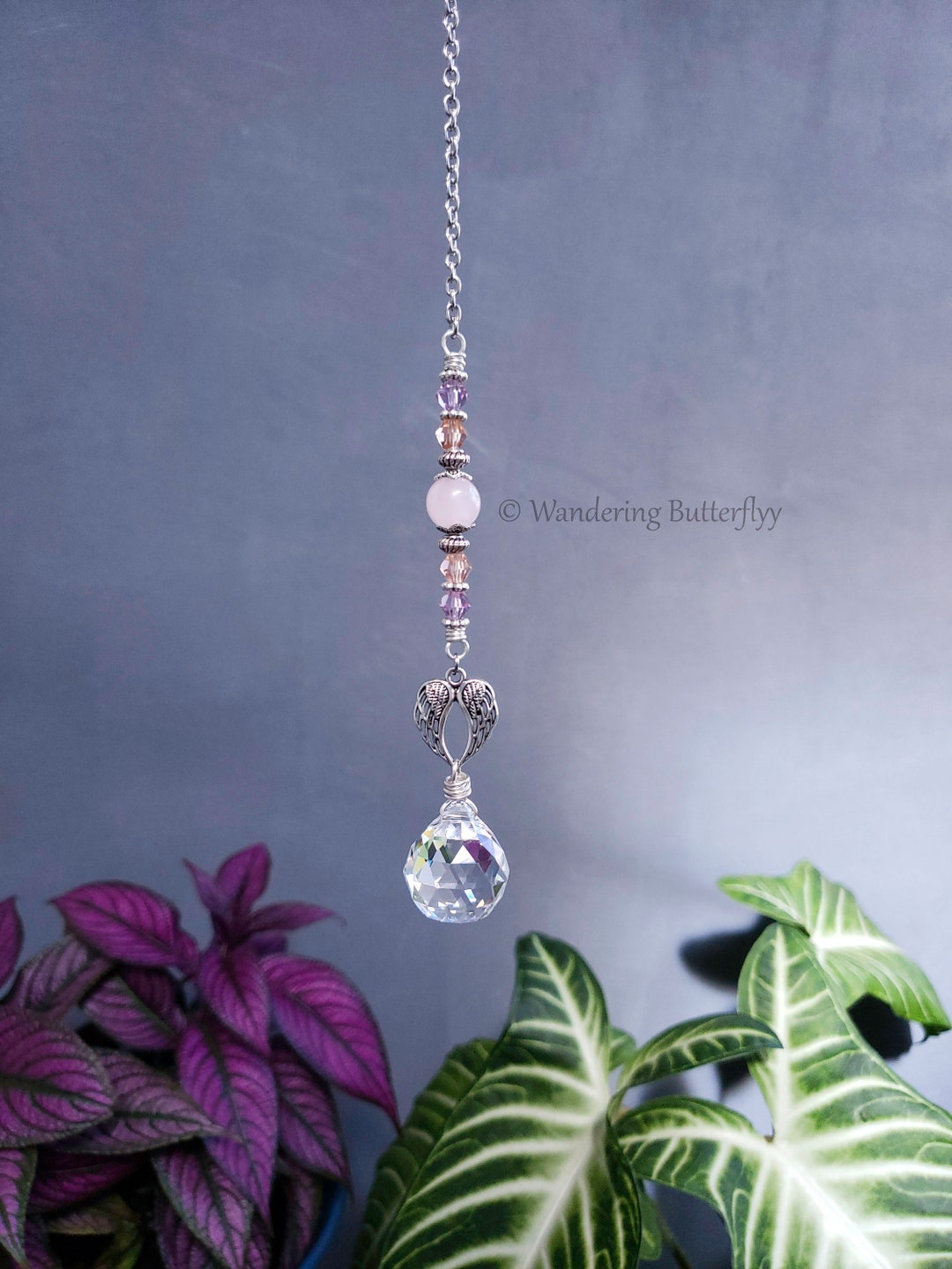 Guardian Angel, Angel Wing Car Charm, New Car Gift, Protection Car ...