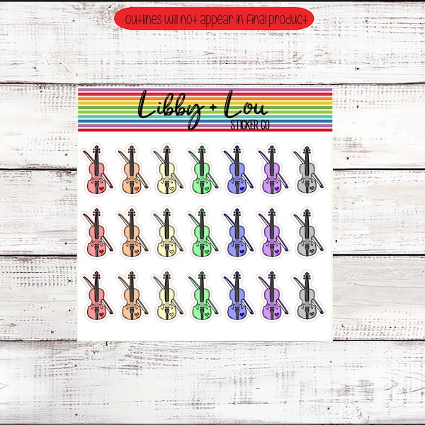 Violin Planner - Etsy