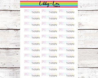 Physical Therapy Appointment - Etsy