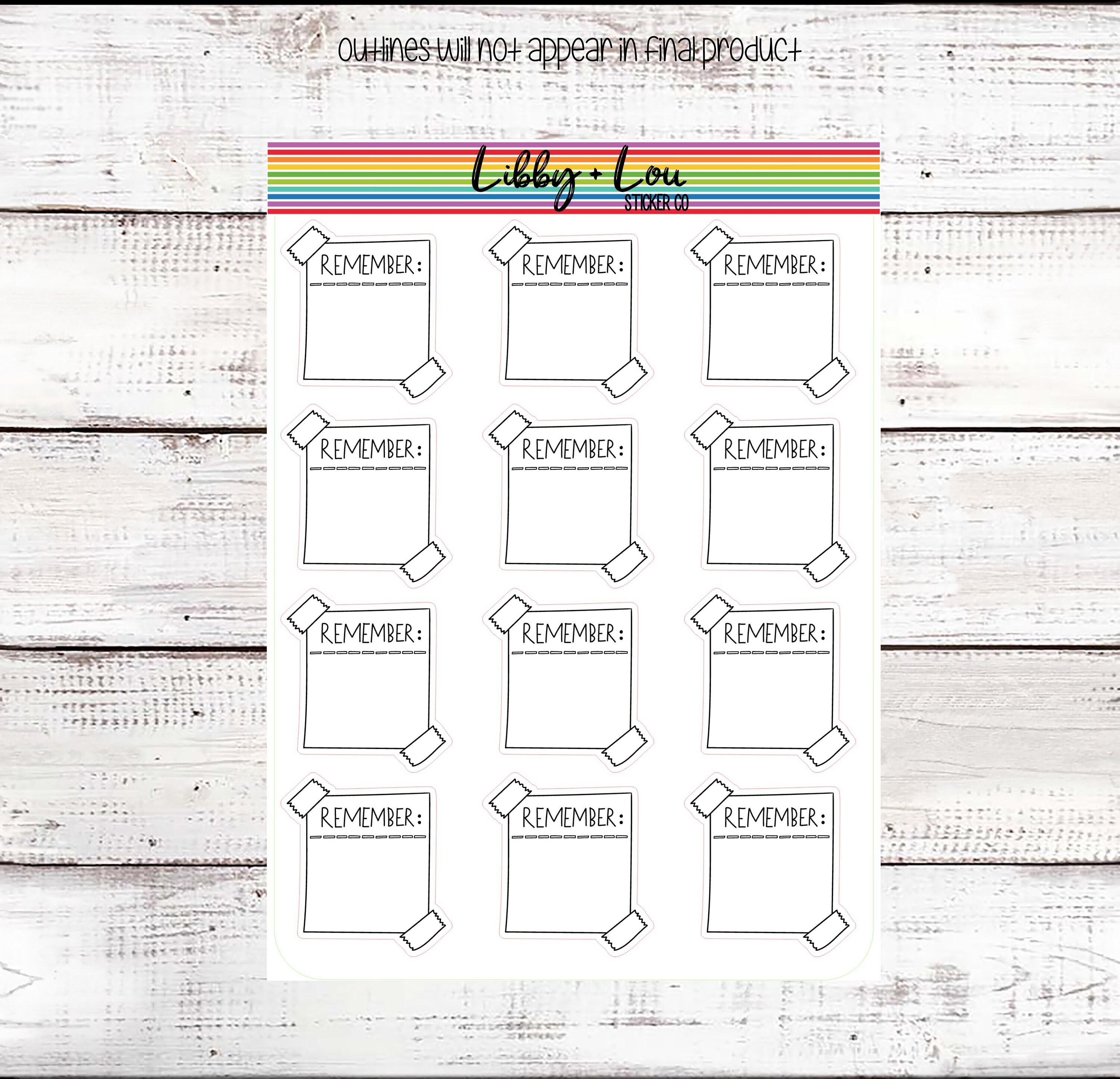 To Do List Doodle Planner Sticker | Neutral Sticker | Bullet Journal ...