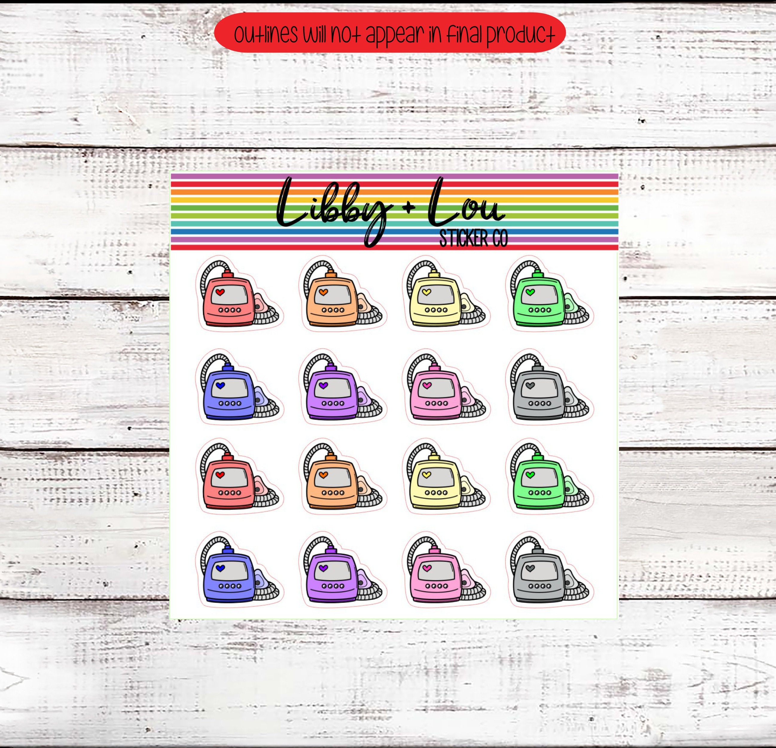 CPAP Planner Stickers Sleep Apnea Sticker Clean CPAP - Etsy