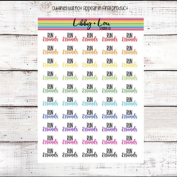 Libby & Lou Stickers - Etsy