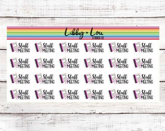 25 Cute Meeting Planner Stickers - Etsy
