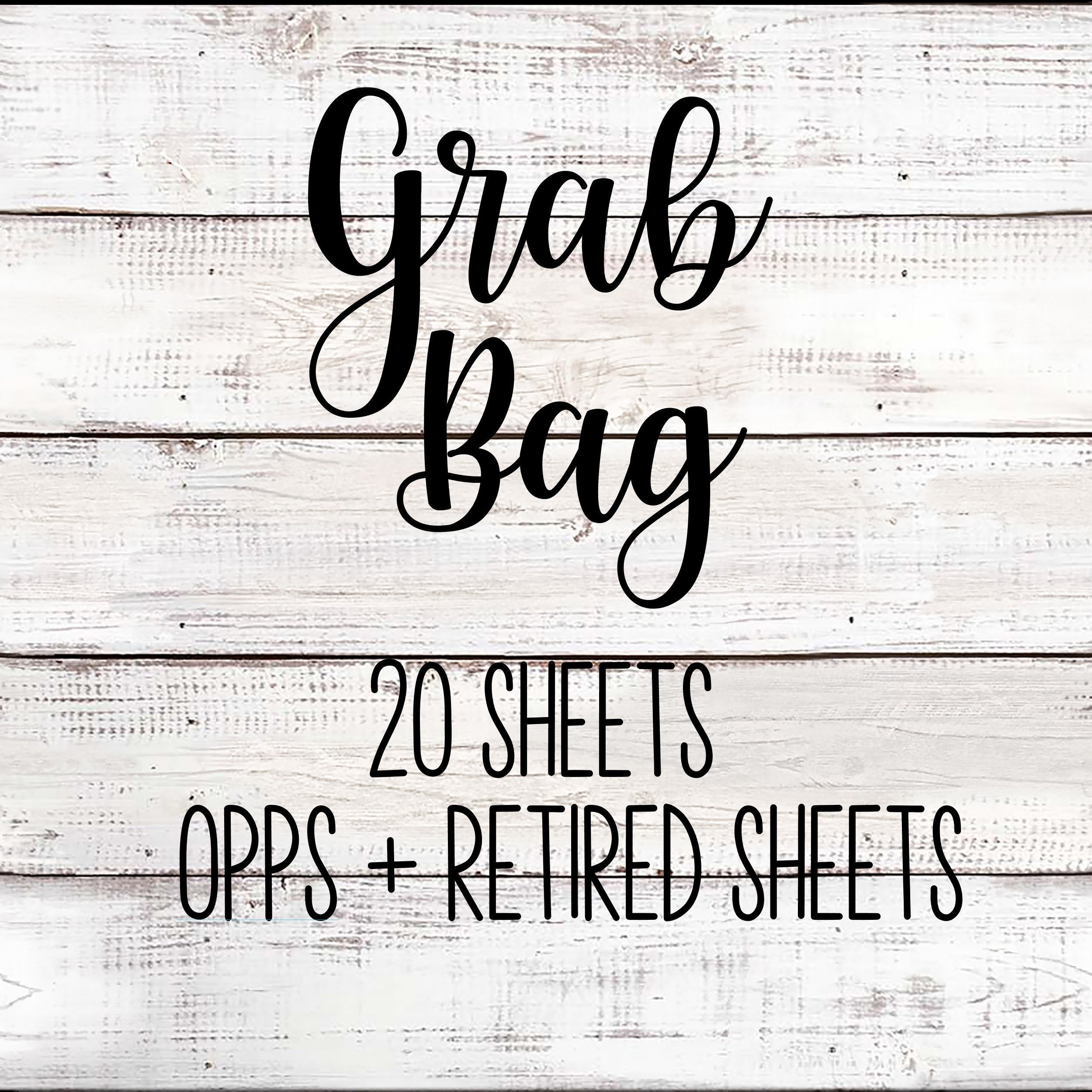 Planner Stickers Grab Bag 20 Sheets Opps + Retired Sheets - Etsy